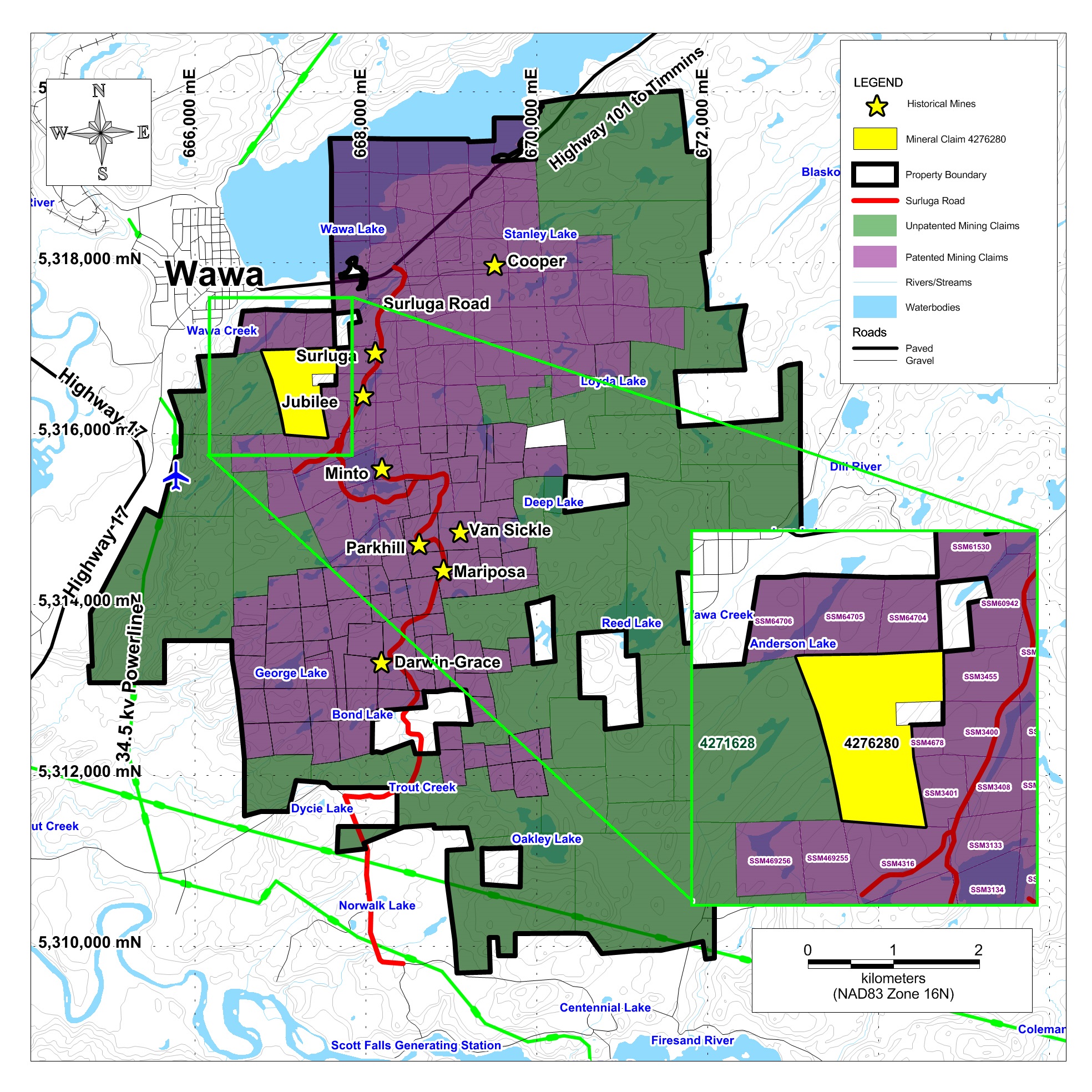 Red Pine Adds Land Package at its Wawa Gold Project – Wawa-news.com