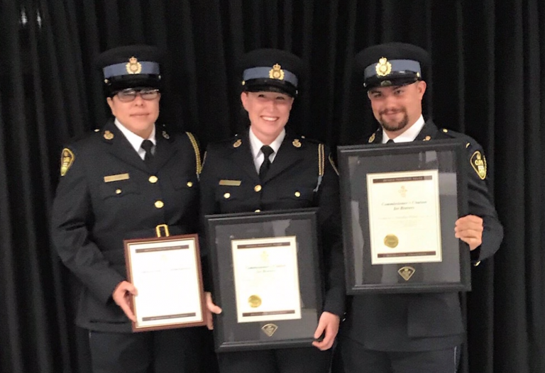Superior East OPP officers recognized in North East Region Ontario ...