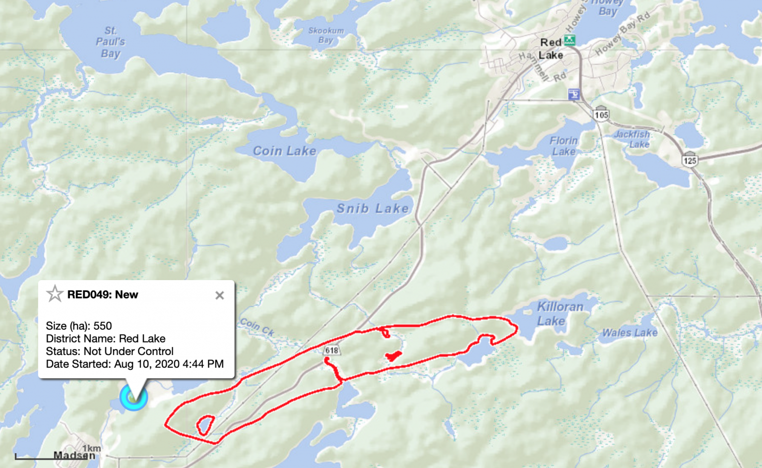 Community of Red Lake evacuates under Threat of Forest Fire – Wawa-news.com