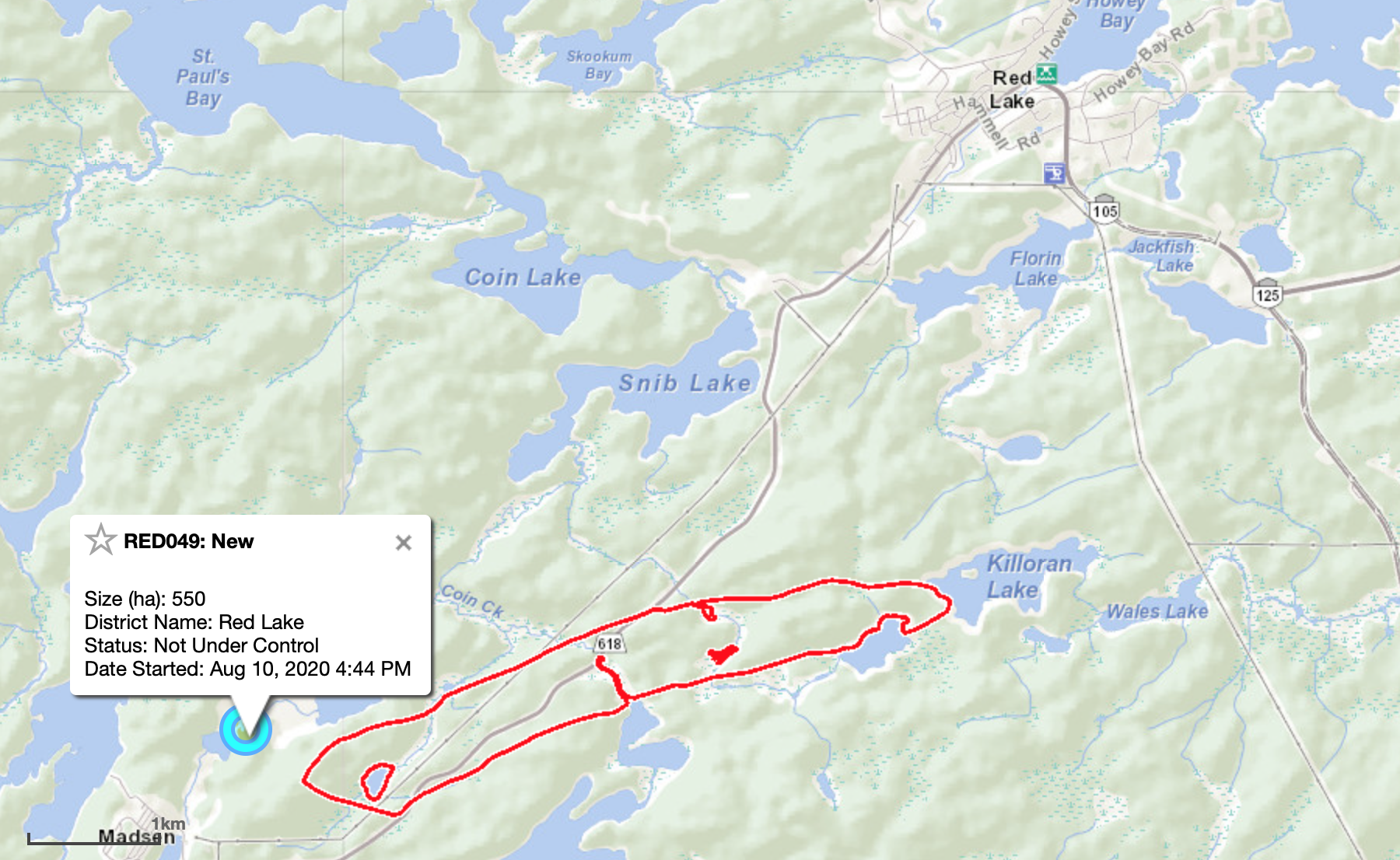 Community of Red Lake evacuates under Threat of Forest Fire – Wawa-news.com