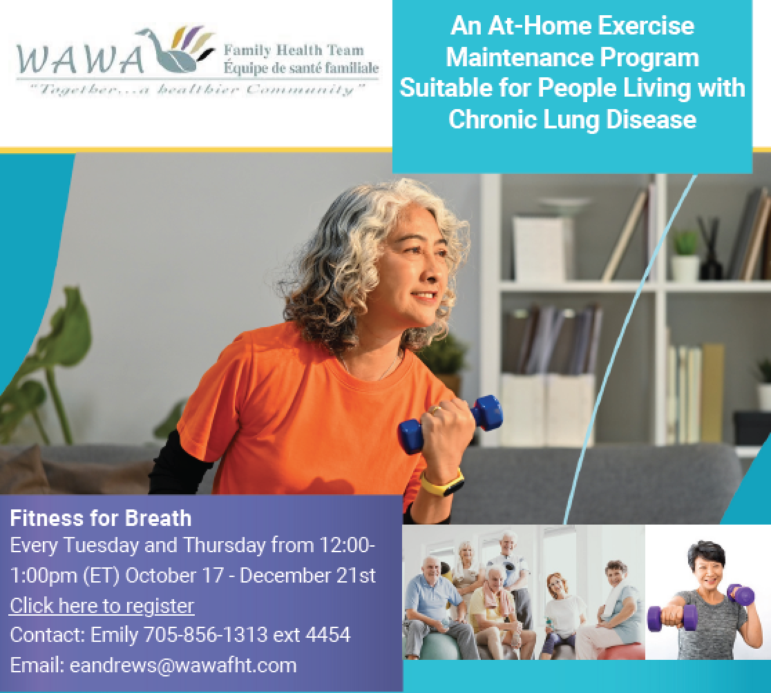 WFHT – Fitness for Breath Launches! – Wawa-news.com