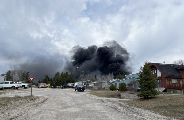 Blaze in White River – UPDATED – Wawa-news.com