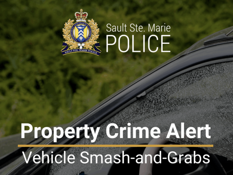 SSM Police – Increase in Smash-and-Grabs – Wawa-news.com