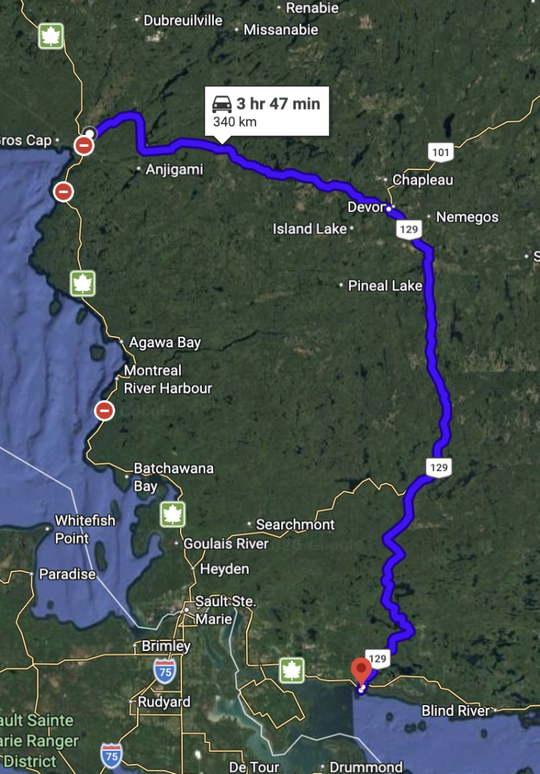 Highway 17S (Wawa to Batchawana) CLOSED – Detour Possible – Wawa-news.com