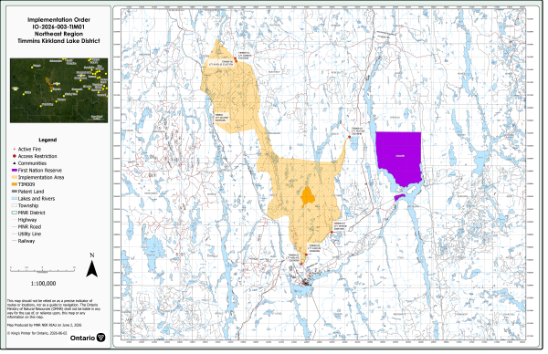 Northeast Forest Fire Region Update – June 8 – Wawa-news.com